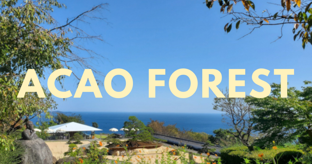 藤井風ガーデンロケ地ACAO FOREST（アカオフォレスト）聖地巡礼してきた！ | こむぎ庫